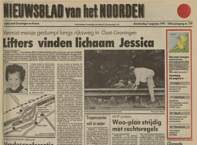 De vondst van Jessica Laven in de krant - Perry Vermeulen